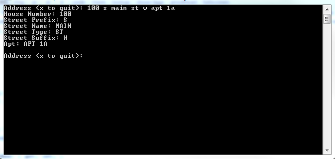 Parse US Street Addresses with Regular Expression in C# – adamprescott.net